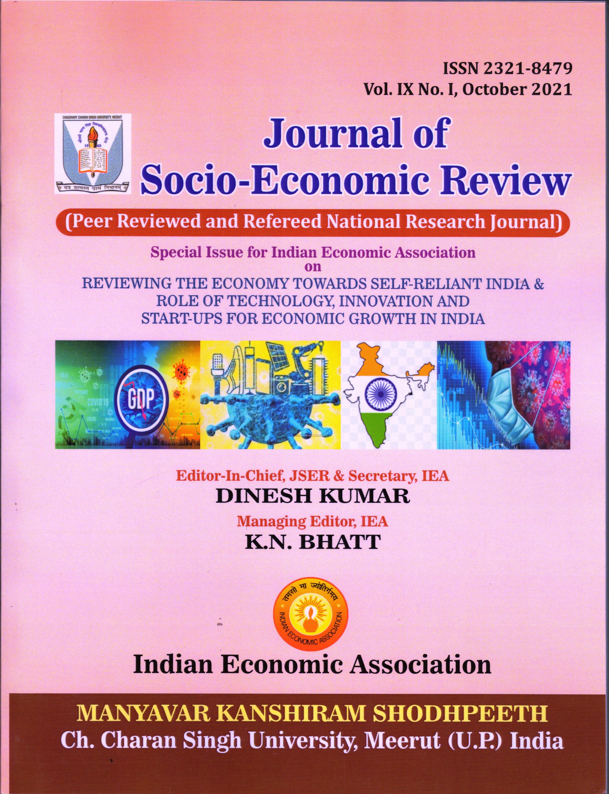 Publication – Journal of Socio-Economic Review